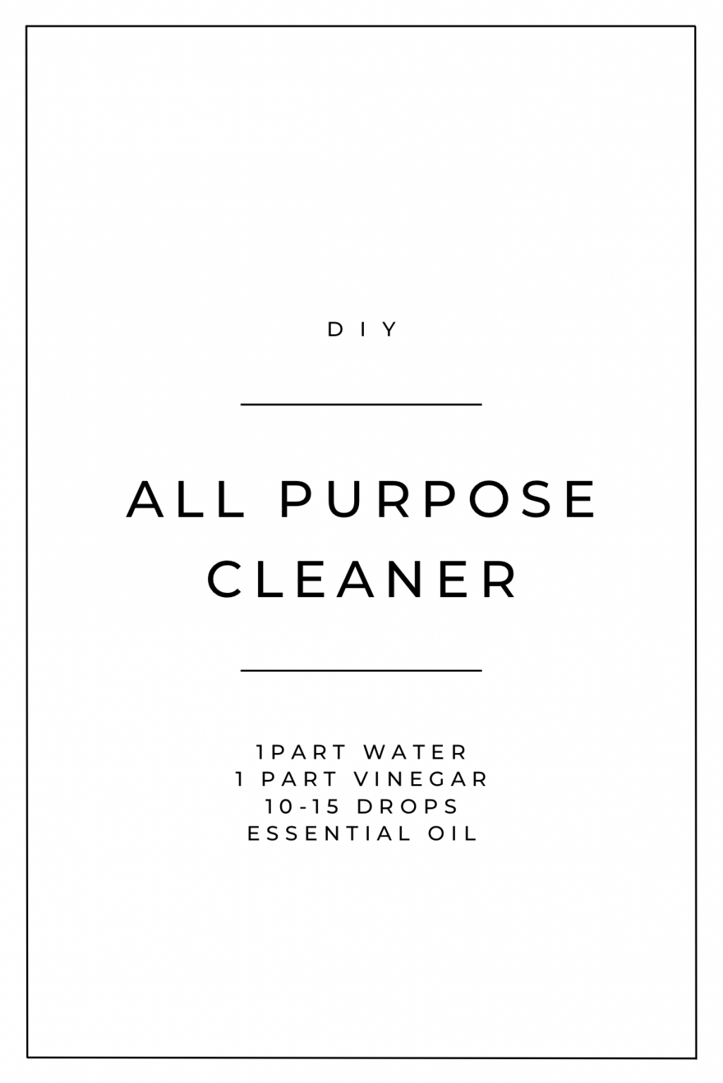 How to Make Homemade Cleaning Solution Recipes (with Printable Labels ...