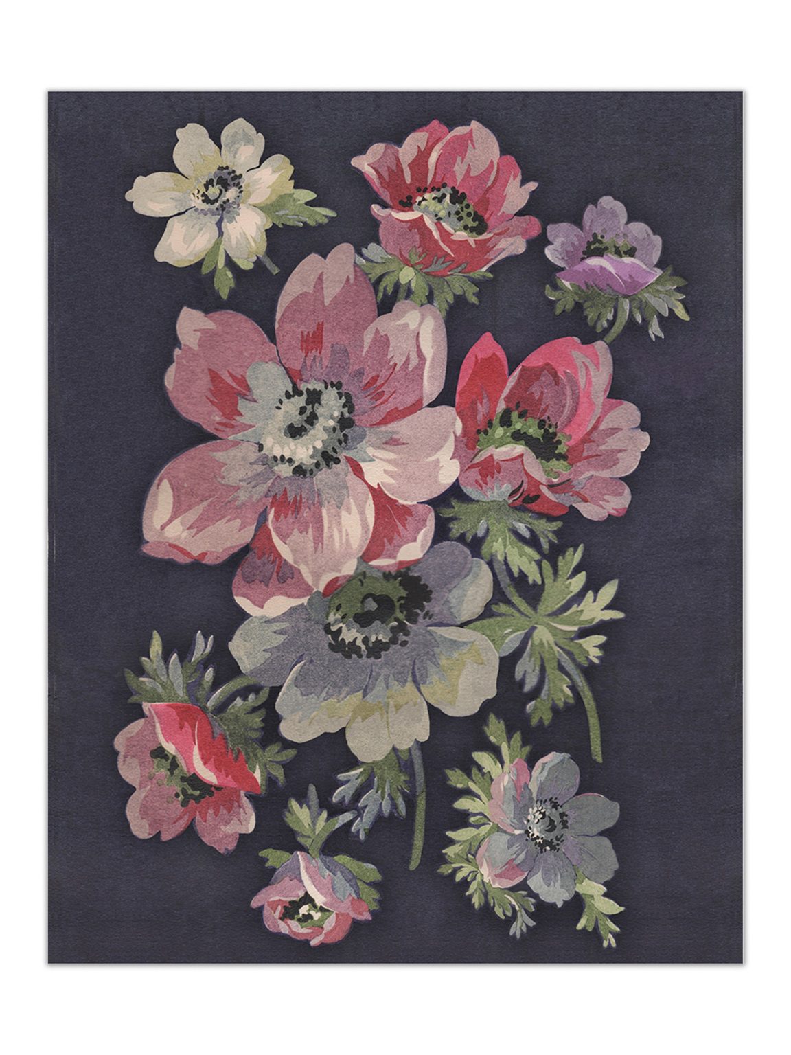 How to Make Floral Wall Art with WallPaper - Amy Sadler Designs