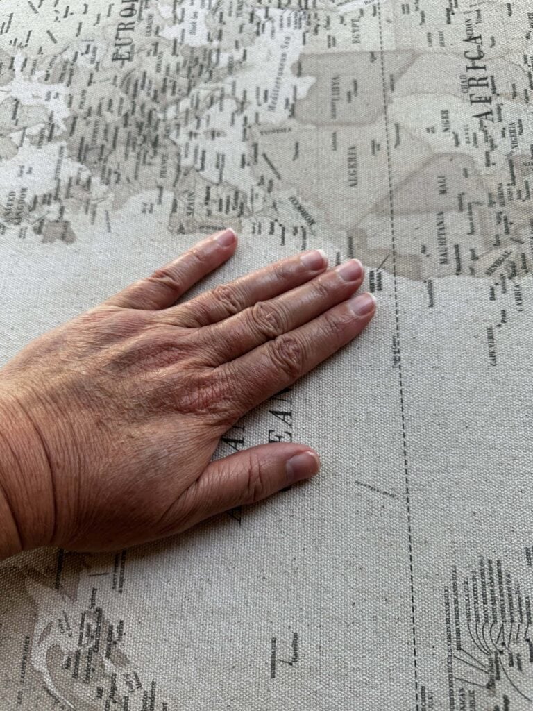 DIY Vintage Map Table – A Thrifted Table’s Stunning Glow-Up - Amy ...